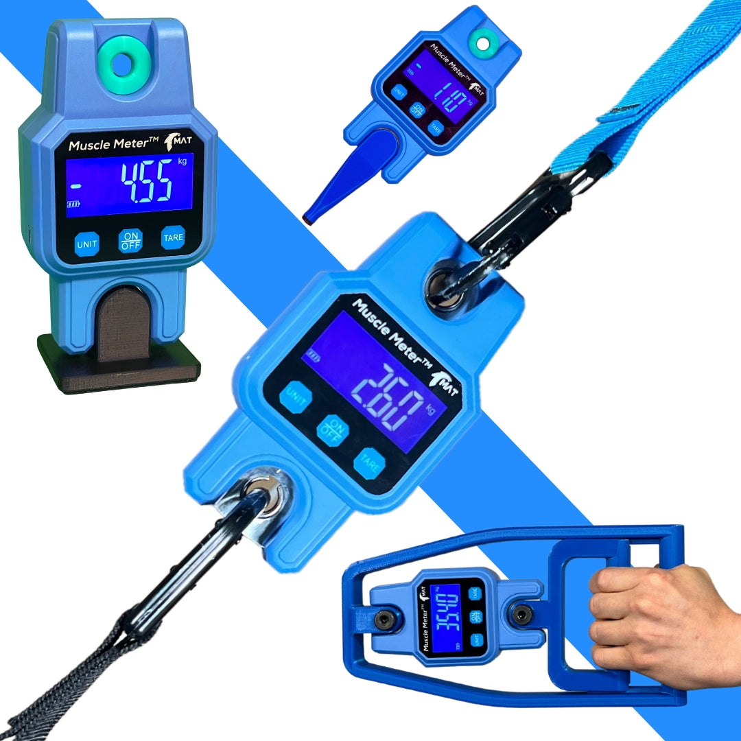 Muscle Meter - Push/Pull/Grip Strength Tester - Handheld Dynamometer ...