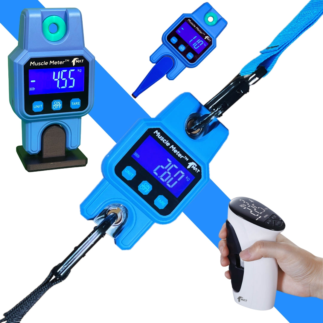 Muscle Meter - Push/Pull/Grip Strength Tester - Handheld Dynamometer ...