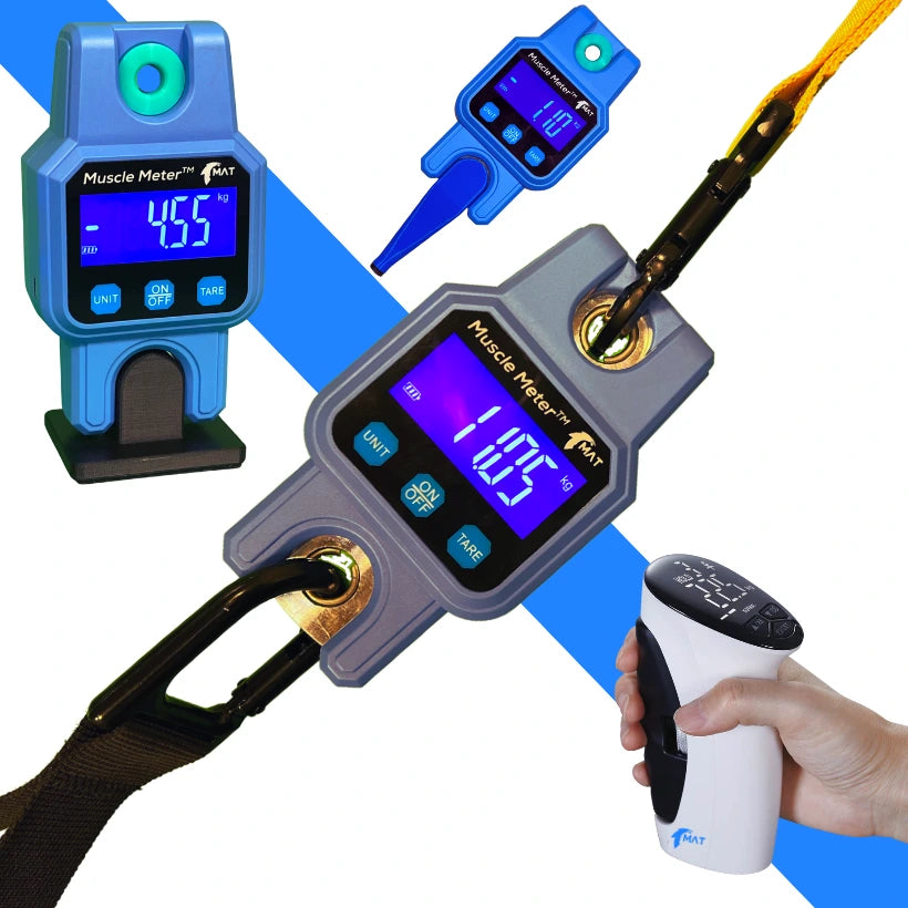 Muscle Meter - Push/Pull/Grip Strength Tester - Handheld Dynamometer ...